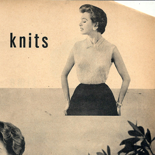 Angora Tinsel Knitted Shell Pattern