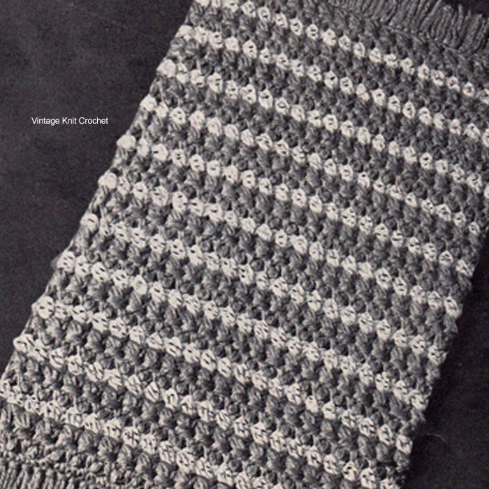 Crochet Area Rug Pattern, Oval Center, Geometric Border, Mail Order ...