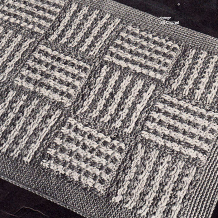Crochet Block Area Rug Pattern