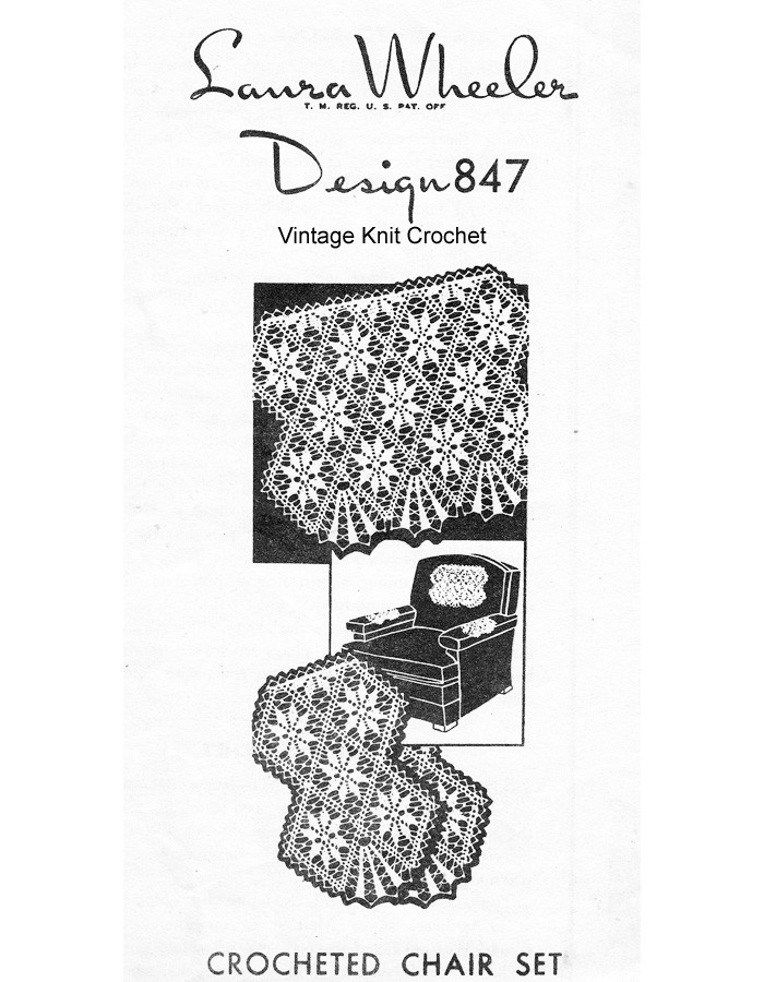 Crochet Daisy Doily Pattern, Mail Order 767 Laura Wheeler