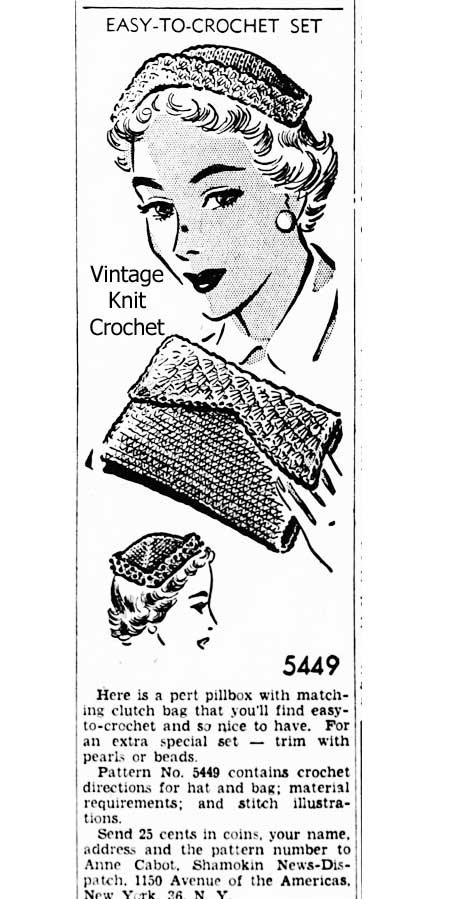 Easy Crochet Pillbox Hat Pattern with Snood