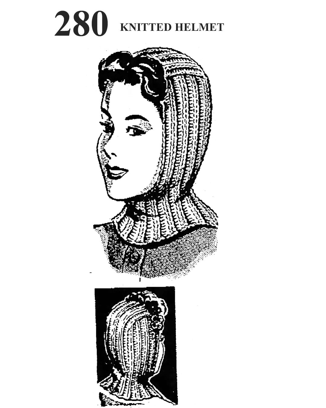 Easy Ribbed Stocking Hat Knitting Pattern