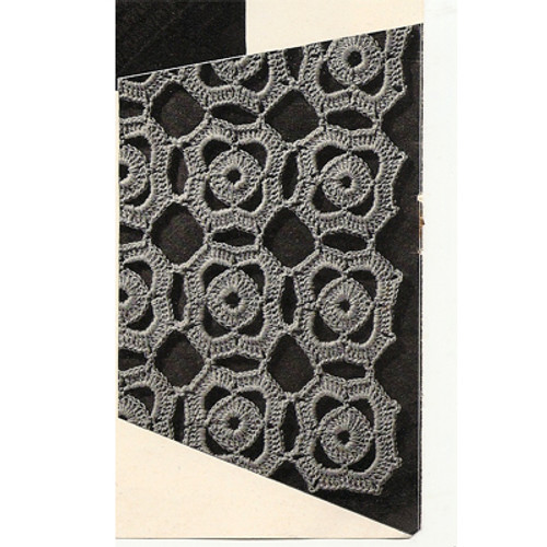 Geometric Crocheted Doily Chair Set Pattern
