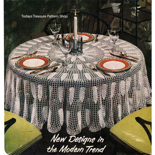 Crocheted Geometric Afghan Pattern Called Pennant
