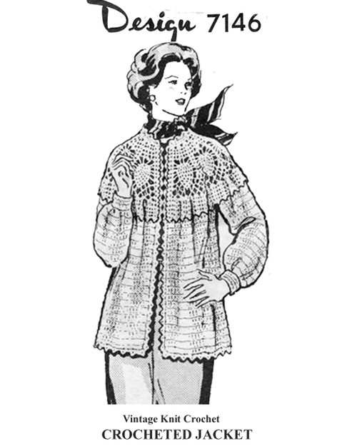 Plus Size Crochet Pineapple Jacket Pattern Laura Wheeler 538 Mail