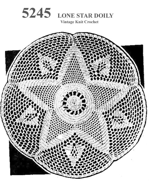 Vintage filet crochet Viking Ship Chair Doily Pattern Set Mail Order No ...