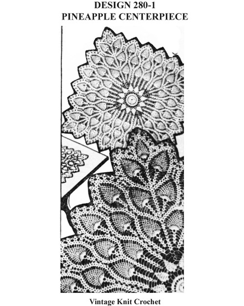 Vintage Crochet Capelet Pattern In Pineapples Mail Order Design 7383