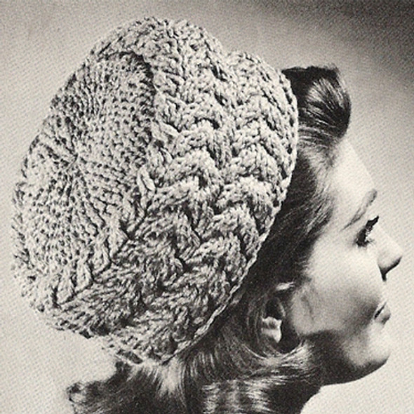 Easy Capelet Knitting Pattern In Cable And Seed Stitch