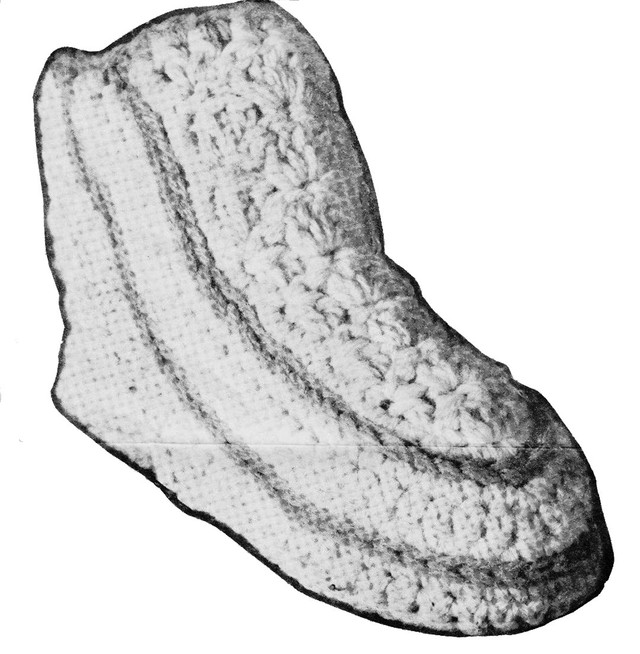 Easy Crochet Boots Pattern, High and Low, in Knitting Worsted, Mail ...