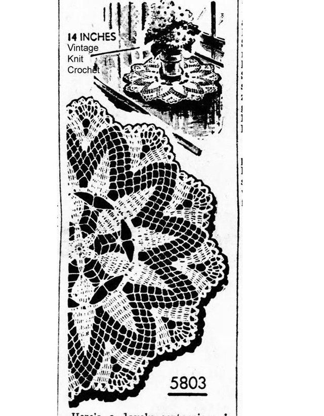 Crochet Pineapple Capelet Pattern Mail Order No 5912 Anne Cabot