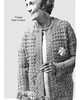 Womans Crochet Cardigan Pattern in Shell Stitch Sized 38 to 54