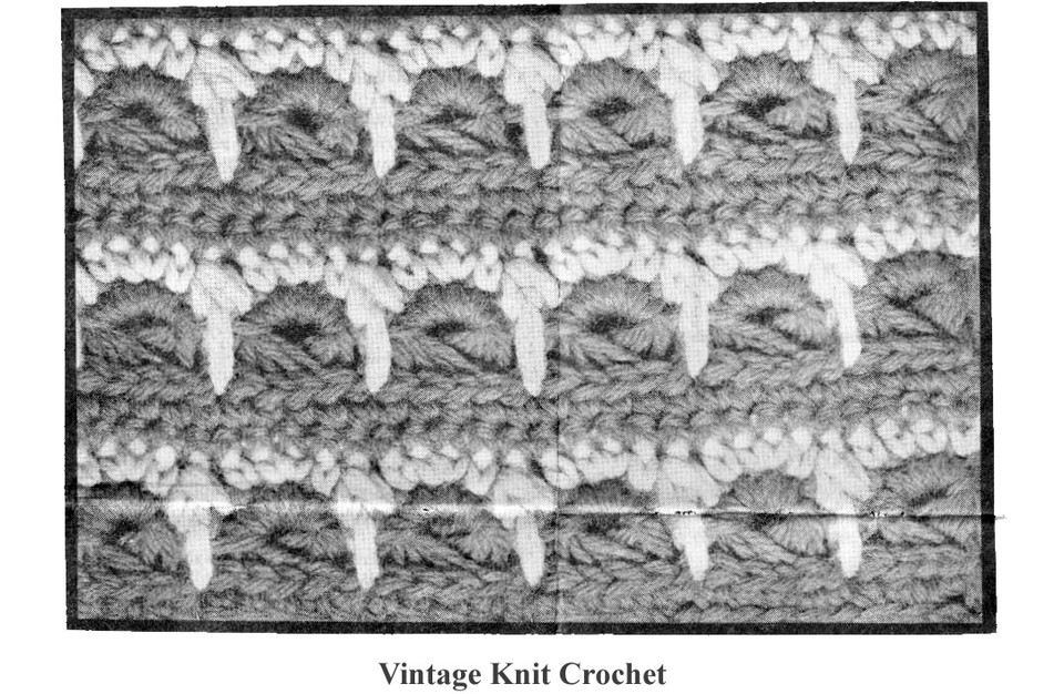 Lacy Crochet Jacket or Vest Pattern, Alice Brooks 7309 Mail Order Design`
