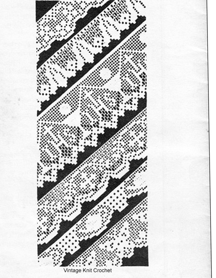 Filet Crochet Edgings Pattern, Church Linens, Laura Wheeler 810
