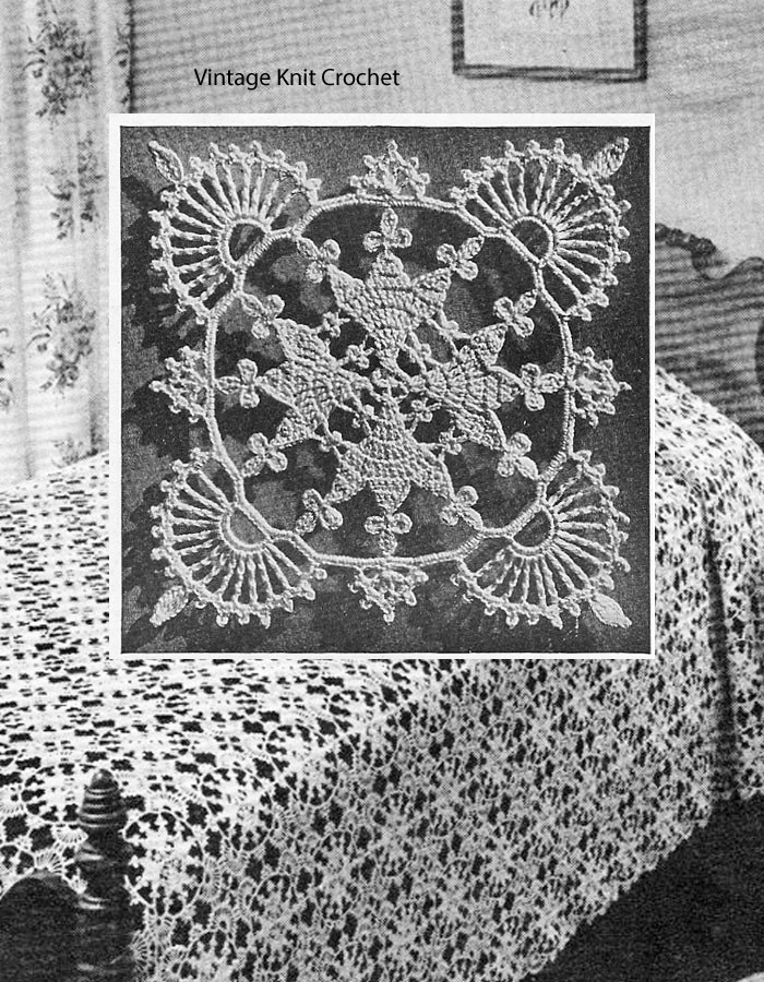 Vintage Crochet Bedspread Patterns