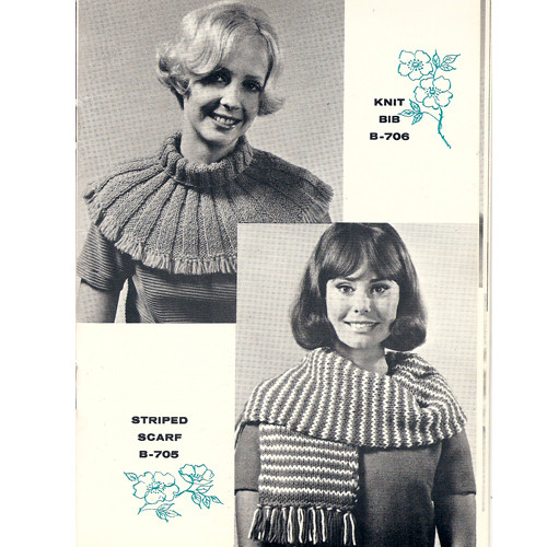 Knee Length Collar Cape Knitting Pattern