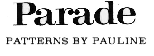 Parade Mail Order Pattern Catalogs - Vintage Knit Crochet Pattern Shop