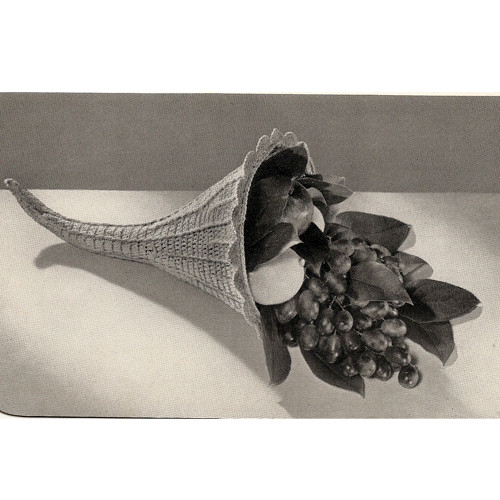Crochet Cornucopia Pattern, Horns of Plenty