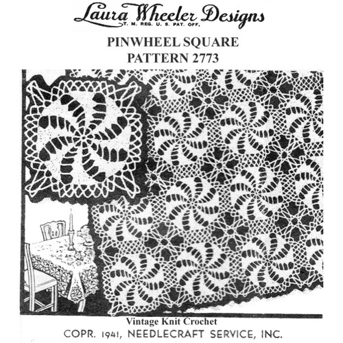 Easy Crochet Pineapple Square Pattern Bedspreads Tablecloth Laura