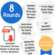 4 Rounds of Trivia Categories with 10 Questions Each