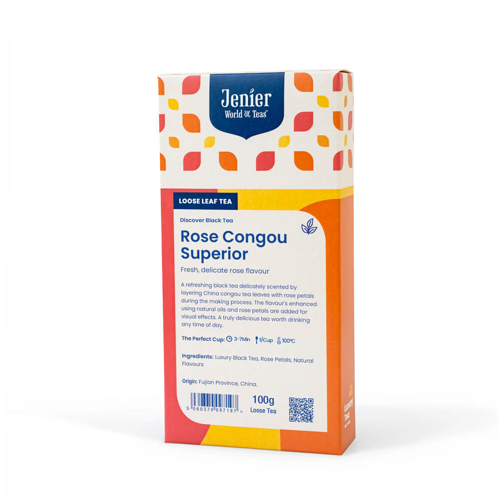 Rose Congou Superior | Loose Leaf China Black Tea | Jenier
