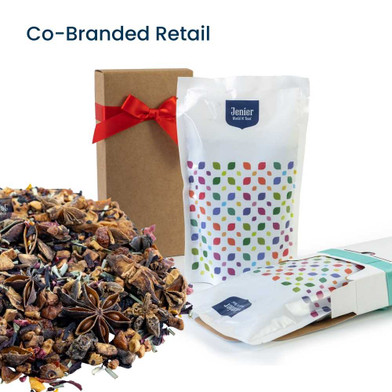 Chilli Christmas Fruit Tea Blend In Co-Branded Retail Cartons.