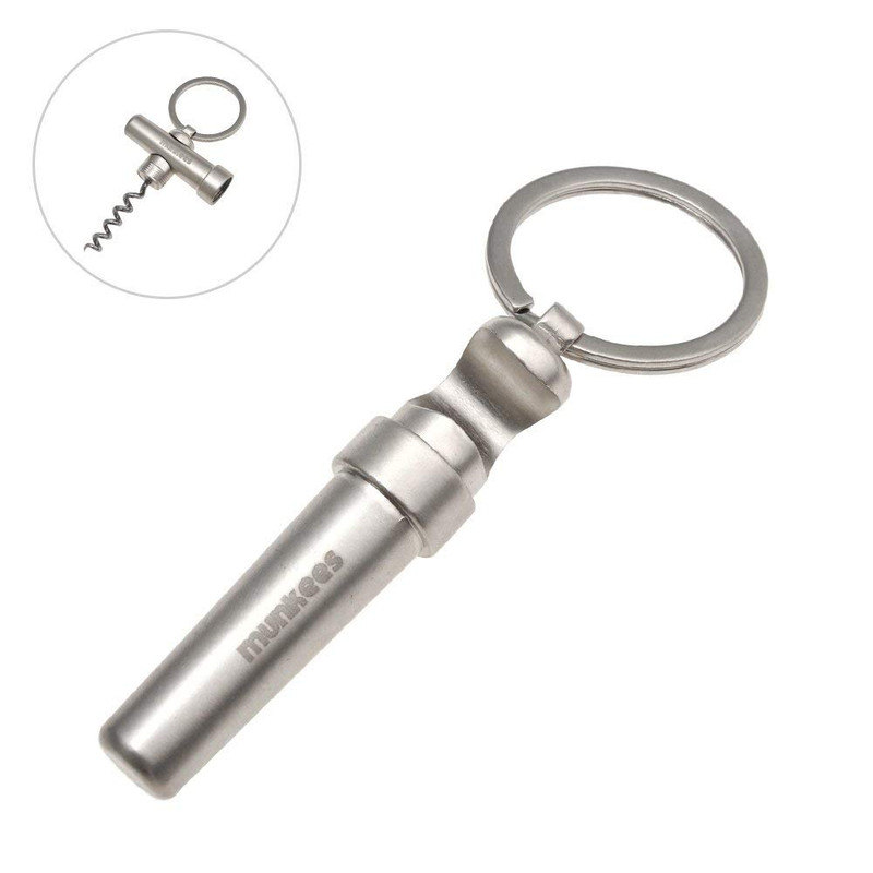 Munkees Mini Corkscrew Wine Opener