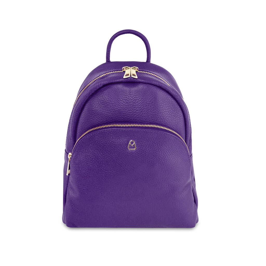 Zainetto donna Iris in pelle con spallacci regolabili pratico e ...