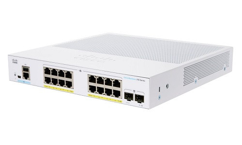 CBS250-16P-2G-NA Cisco Business 250 Smart Switch, 16 PoE+ Port, 120 ...