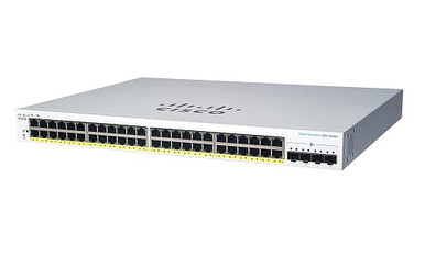 CBS220-48P-4G-NA Cisco Business 220 Smart Switch, 48 PoE+ Port, 382 ...
