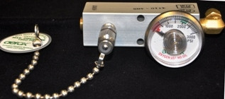 4110-405-2 Filling Block Assembly with Gauge - Aerox Aviation Oxygen ...