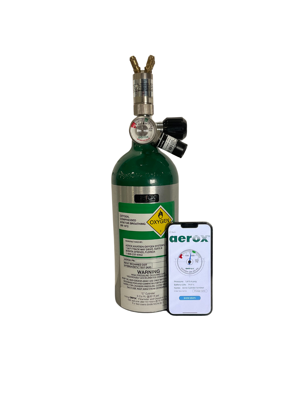 Aerox Customizable Portable Oxygen System