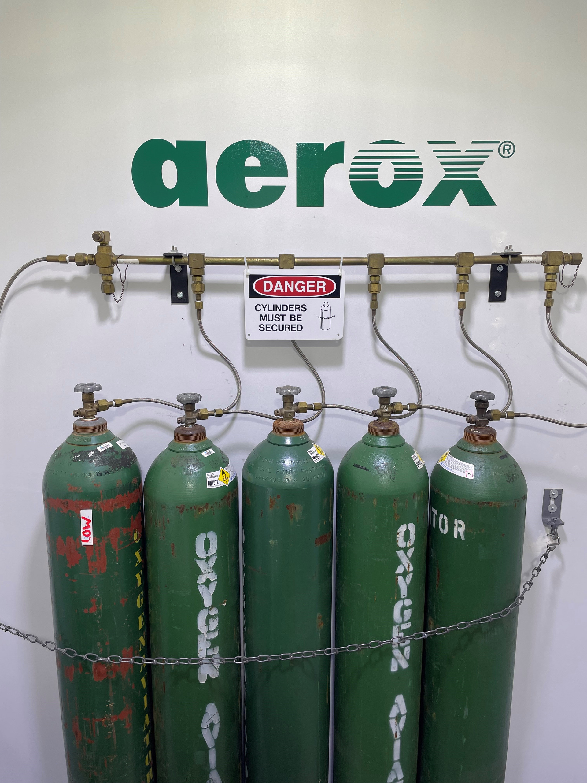 Aerox FBO Oxygen Cylinder Filling Kit with Multiple Adapters