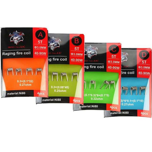 Demon Killer Raging Fire | Rebuildable Vape Coils | Central Vapors