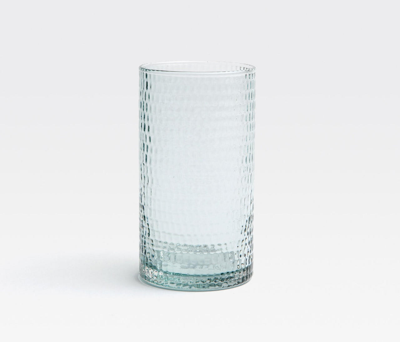 Duncan Light Gray Hand Blown Tumbler Glass | Drinkware