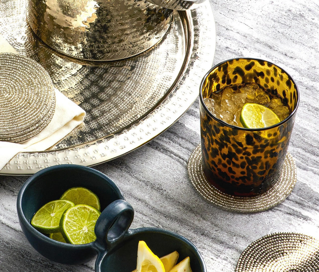 Andrew Hand Blown Glass | Drinkware