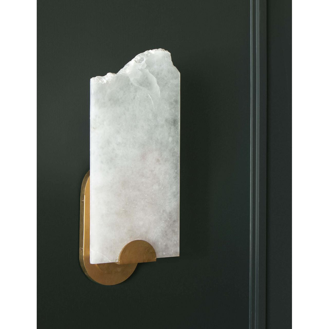Jonah Alabaster Sconce | Lighting