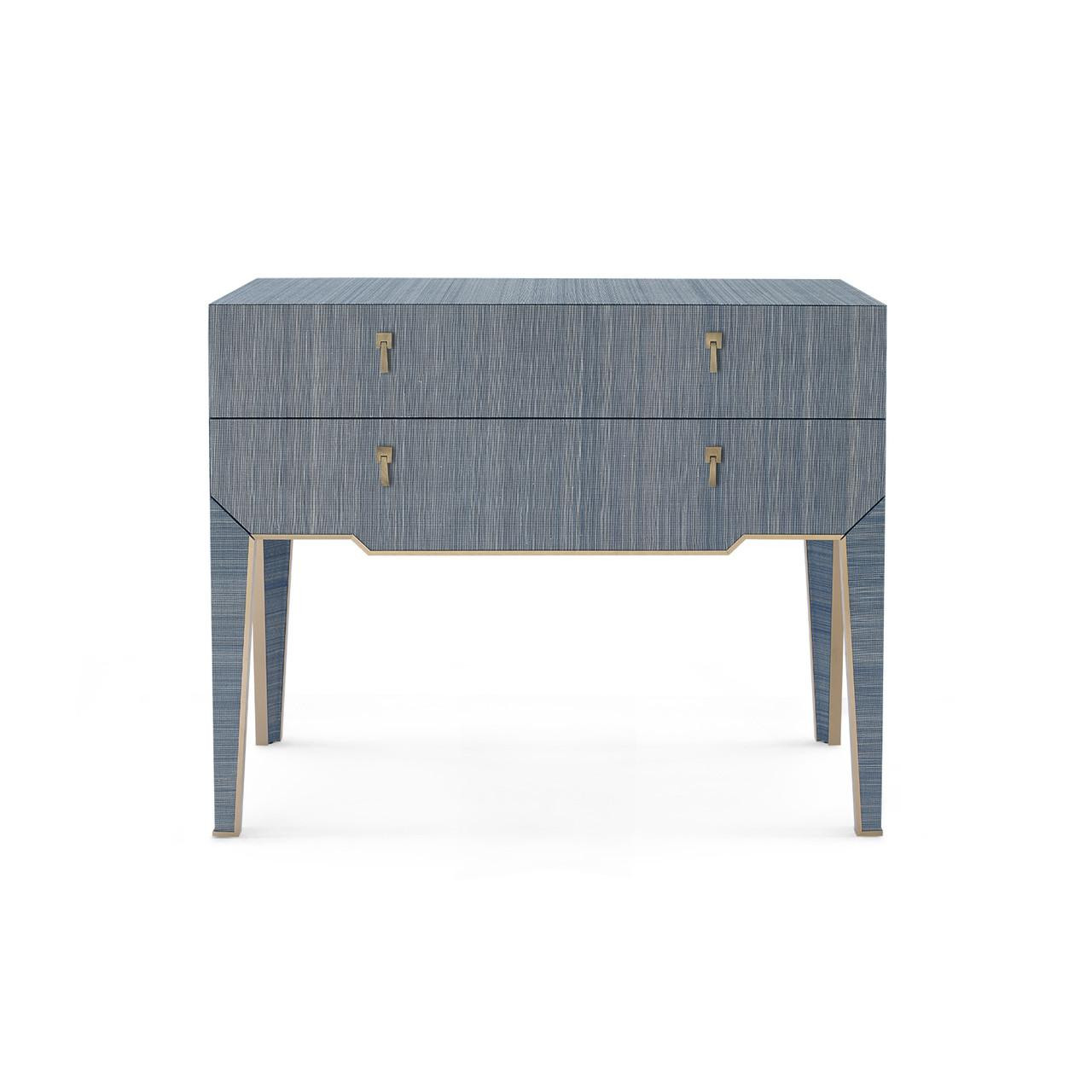 Madeline Colonial Blue Shimmer Console | Furniture