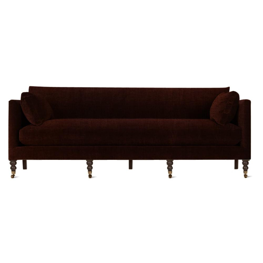 Madeline Raisin Velvet Sofa | Sofa and Sectionals