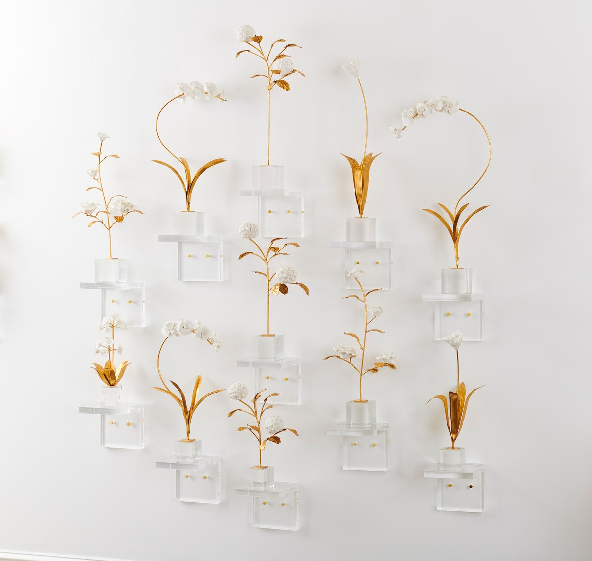 Rose In Stand | Decorative Objects