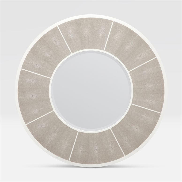 Meredith Sand Round Mirror | Mirrors