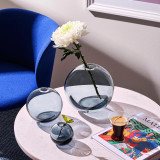 Mars Steel Blue Vase | Vases