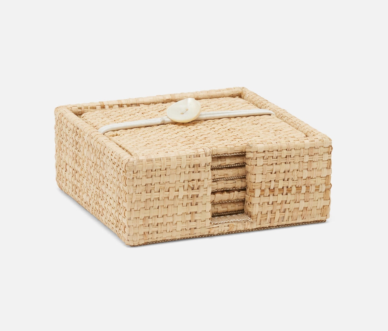 Barth Natural Raffia Coaster | Coasters