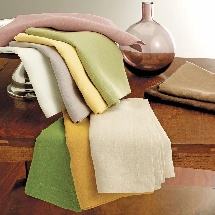 Riviera Off-White Dinner Napkins (Set of. 4) | Dinner Napkins
