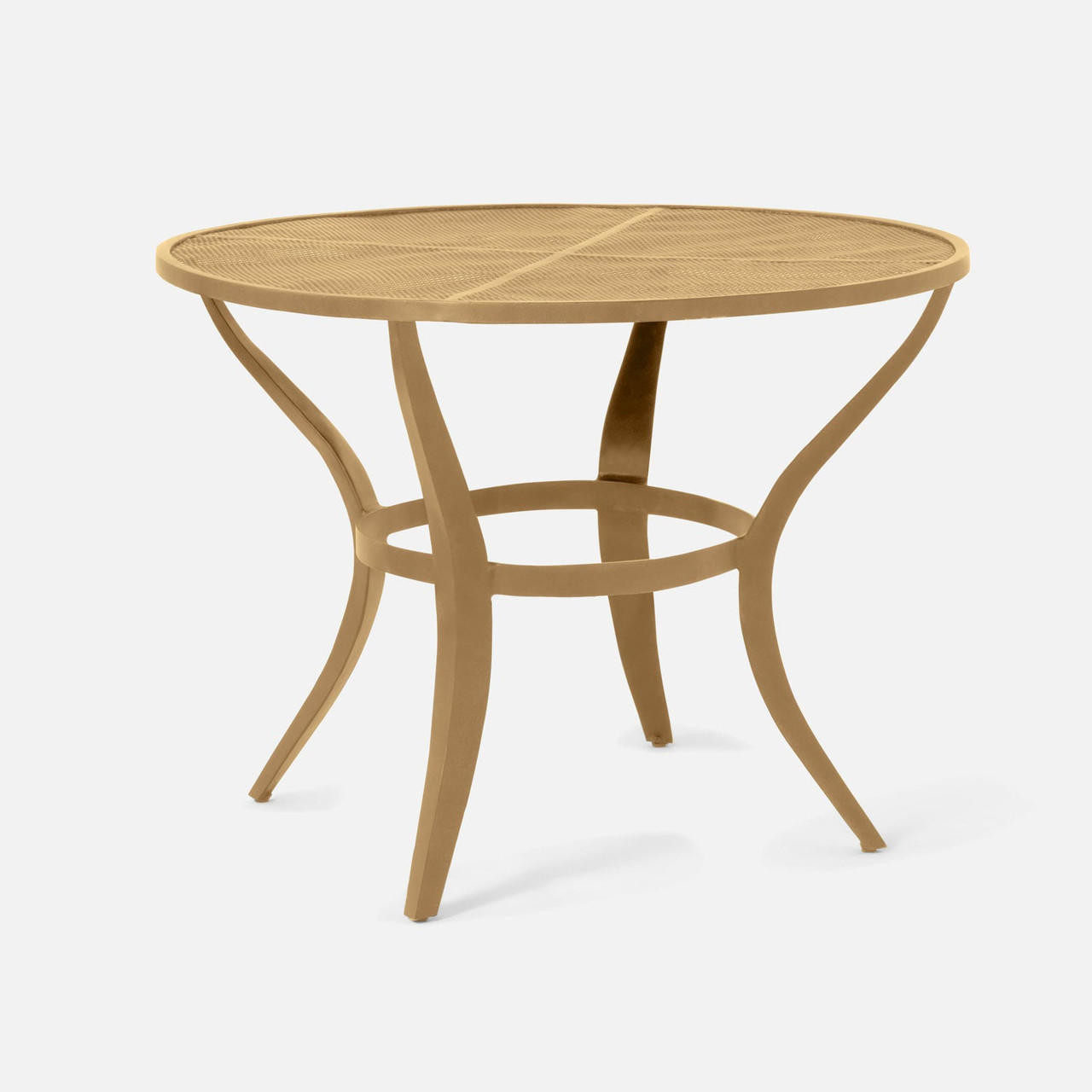 Hadley Gold Mesh Dining Table | Furniture