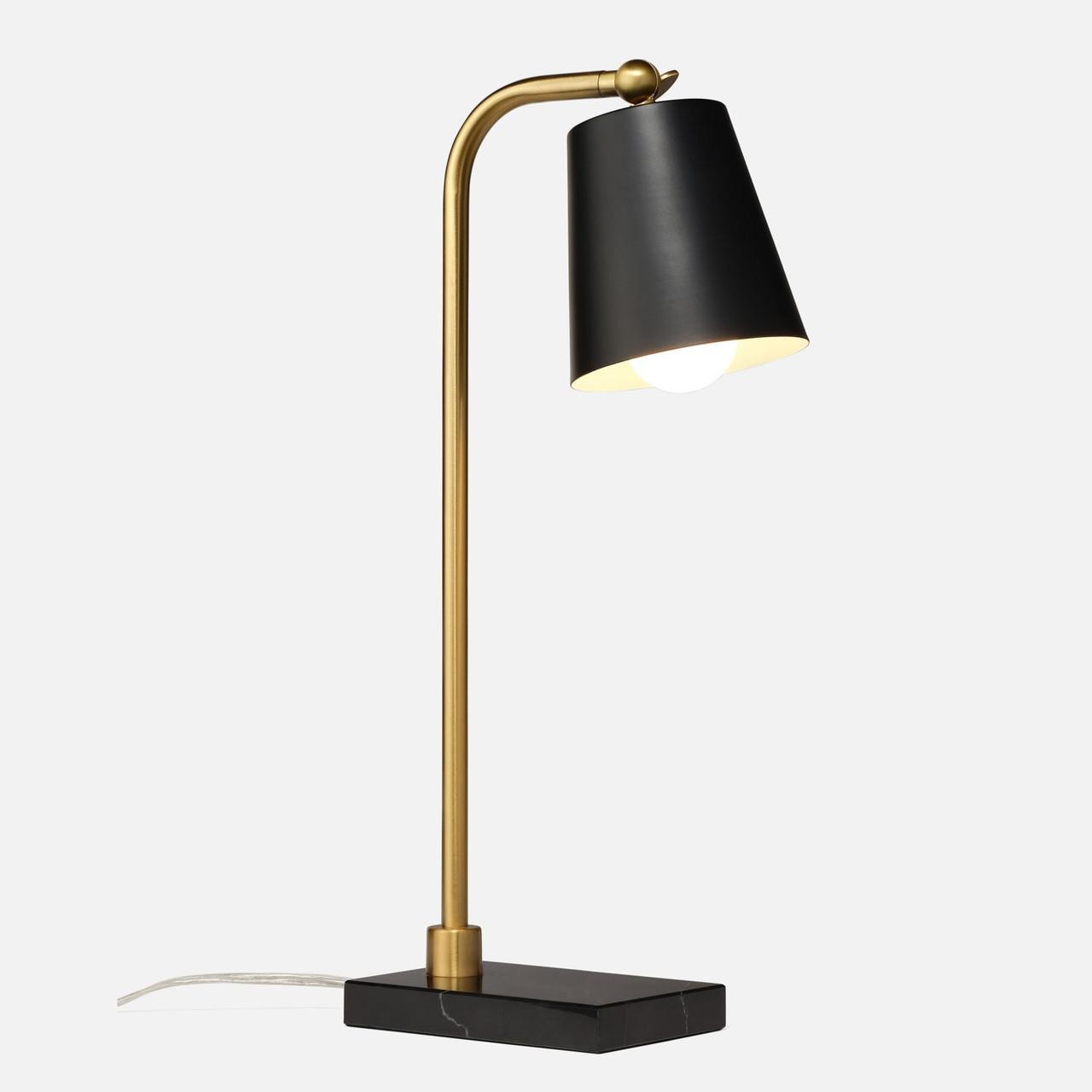 Calvin Gold-Plated Task Lamp | Table Lamps
