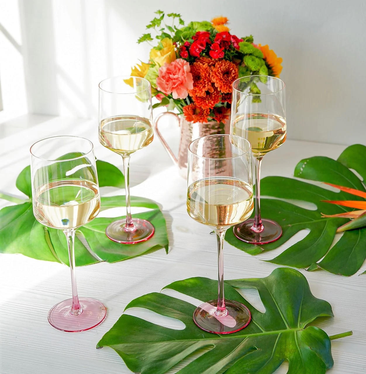 Flora Wine Glass (Set of 4) | Drinkware