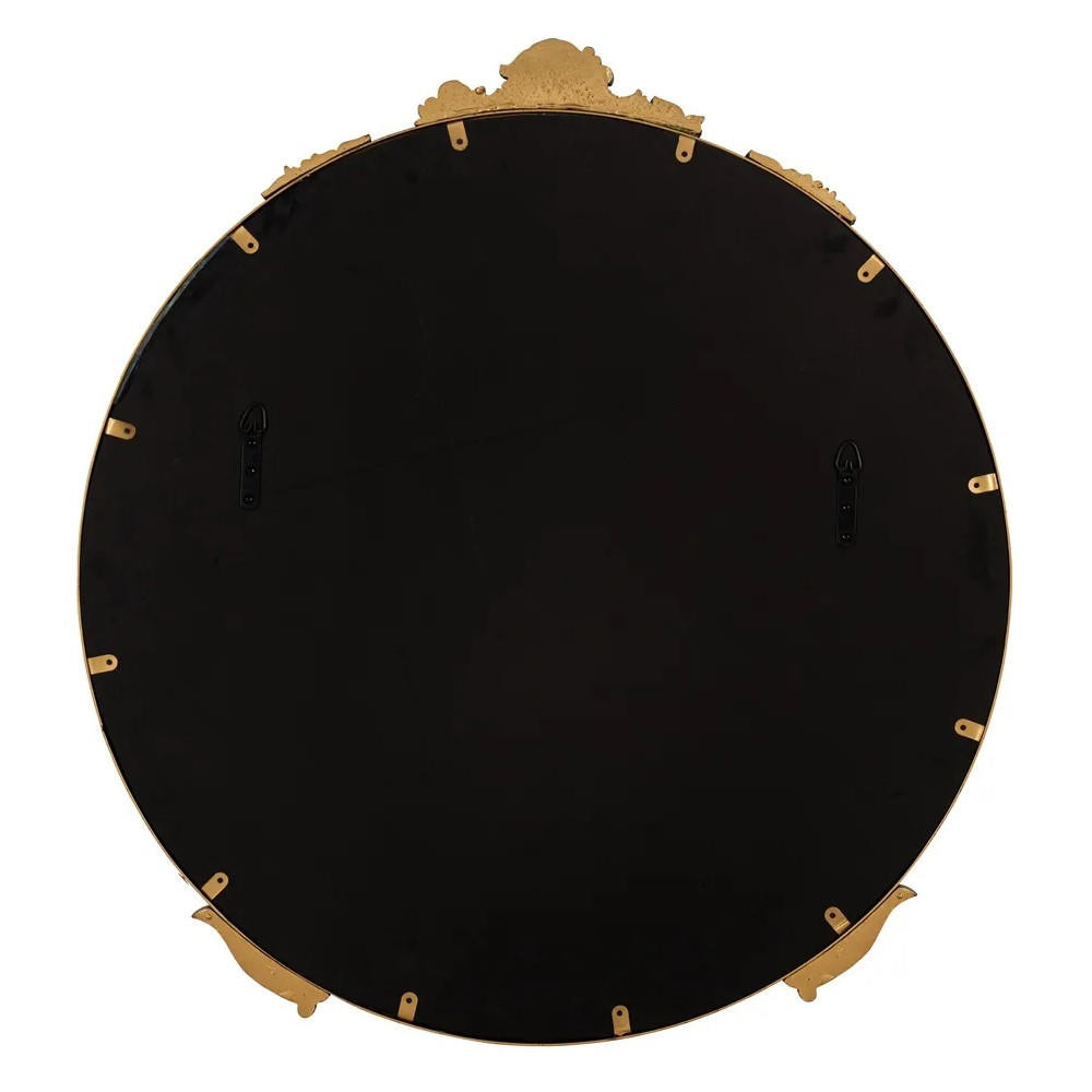 Adeline Ornate Round Mirror | Mirrors