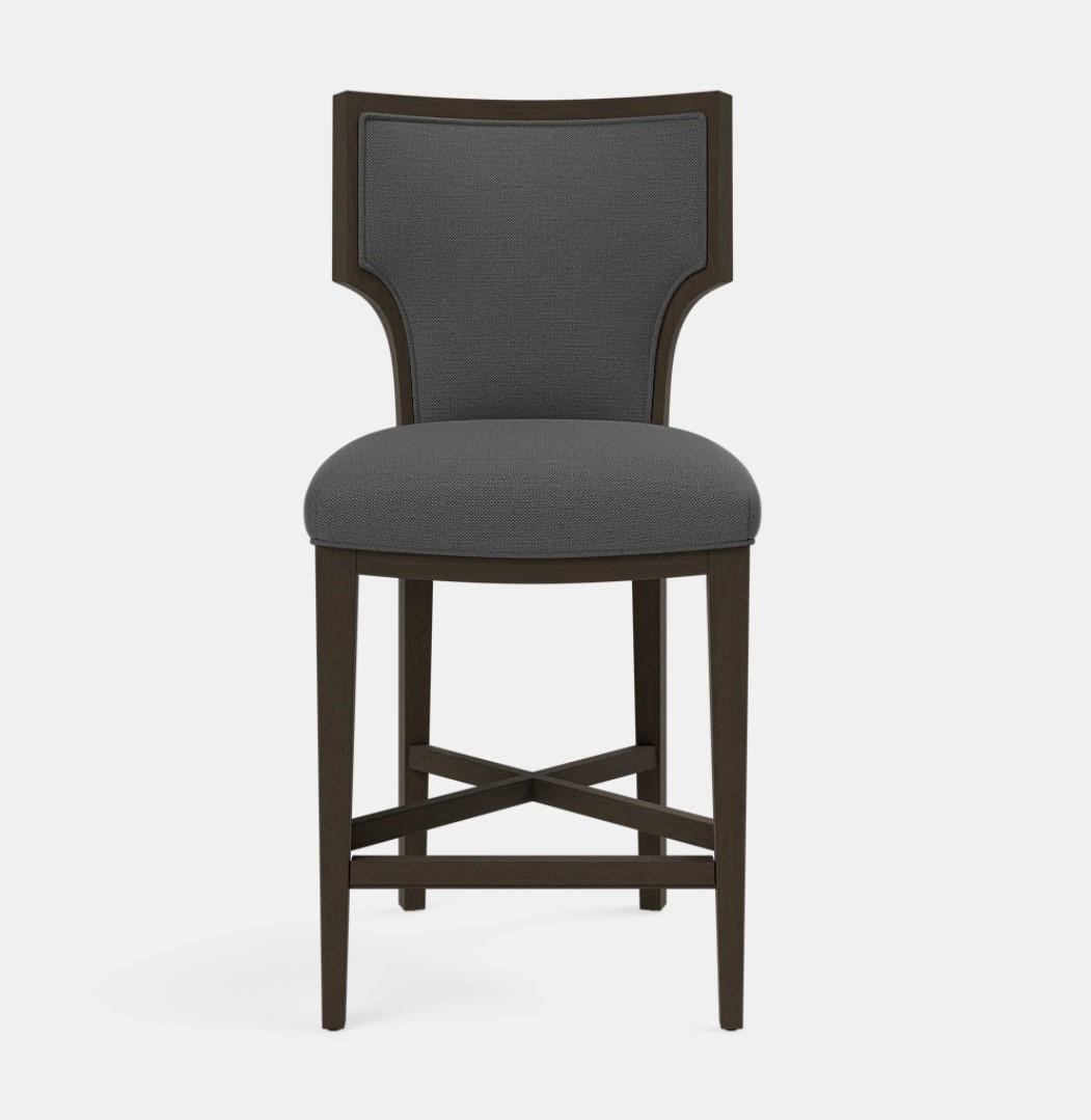 Hampton Classic Gray Counter Stool | Furniture