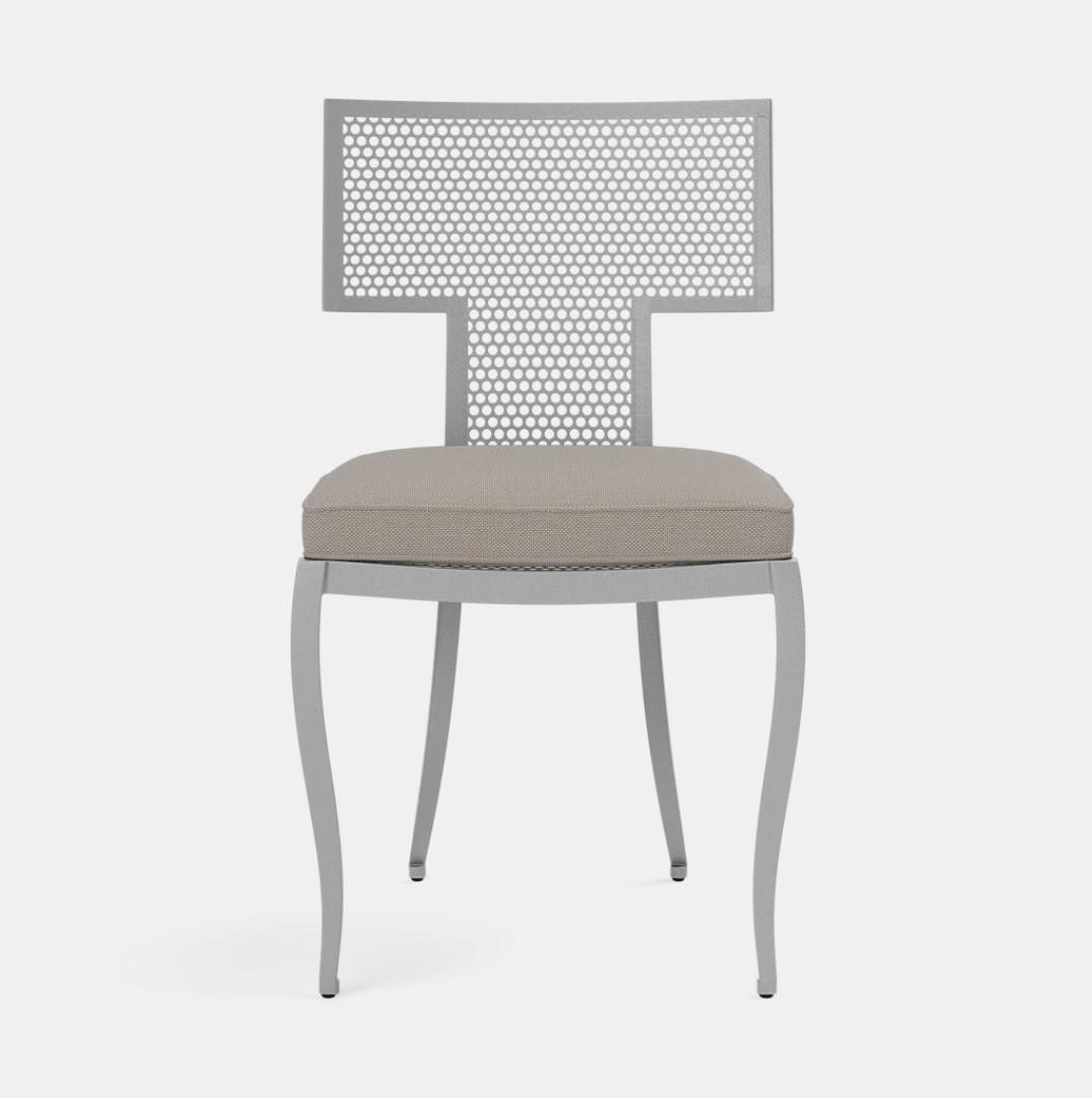 Hadley Silver Mesh Dining Chair | Furniture