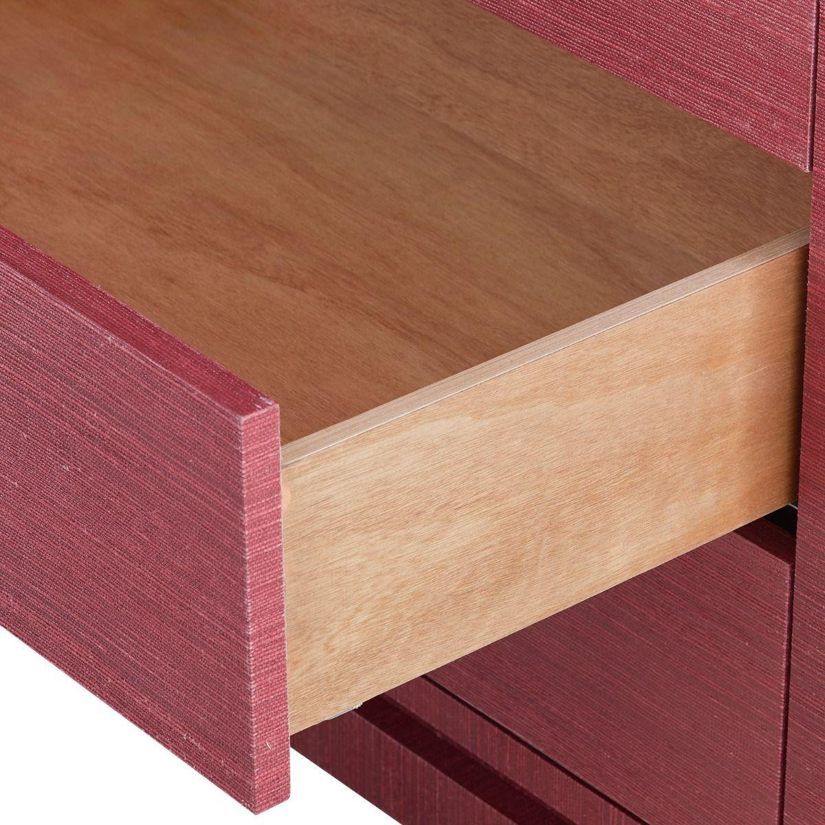 Ming Red Large Four Drawer Dresser | Furniture